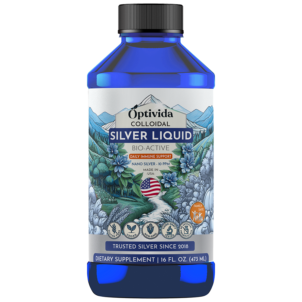 Nano-silver 16oz Liquid - 3 Pack – My Optivida