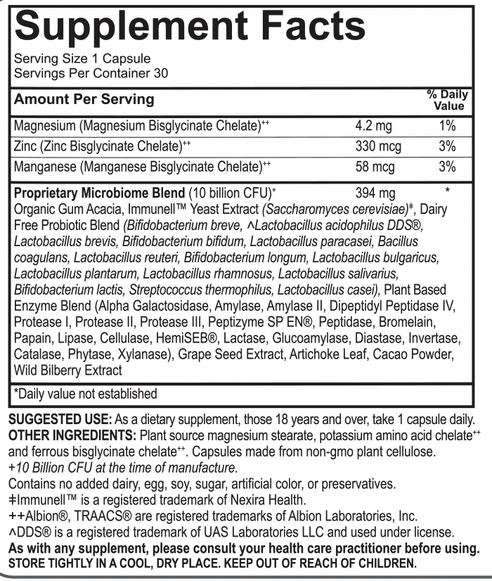 Immunity Probiotic + – My Optivida