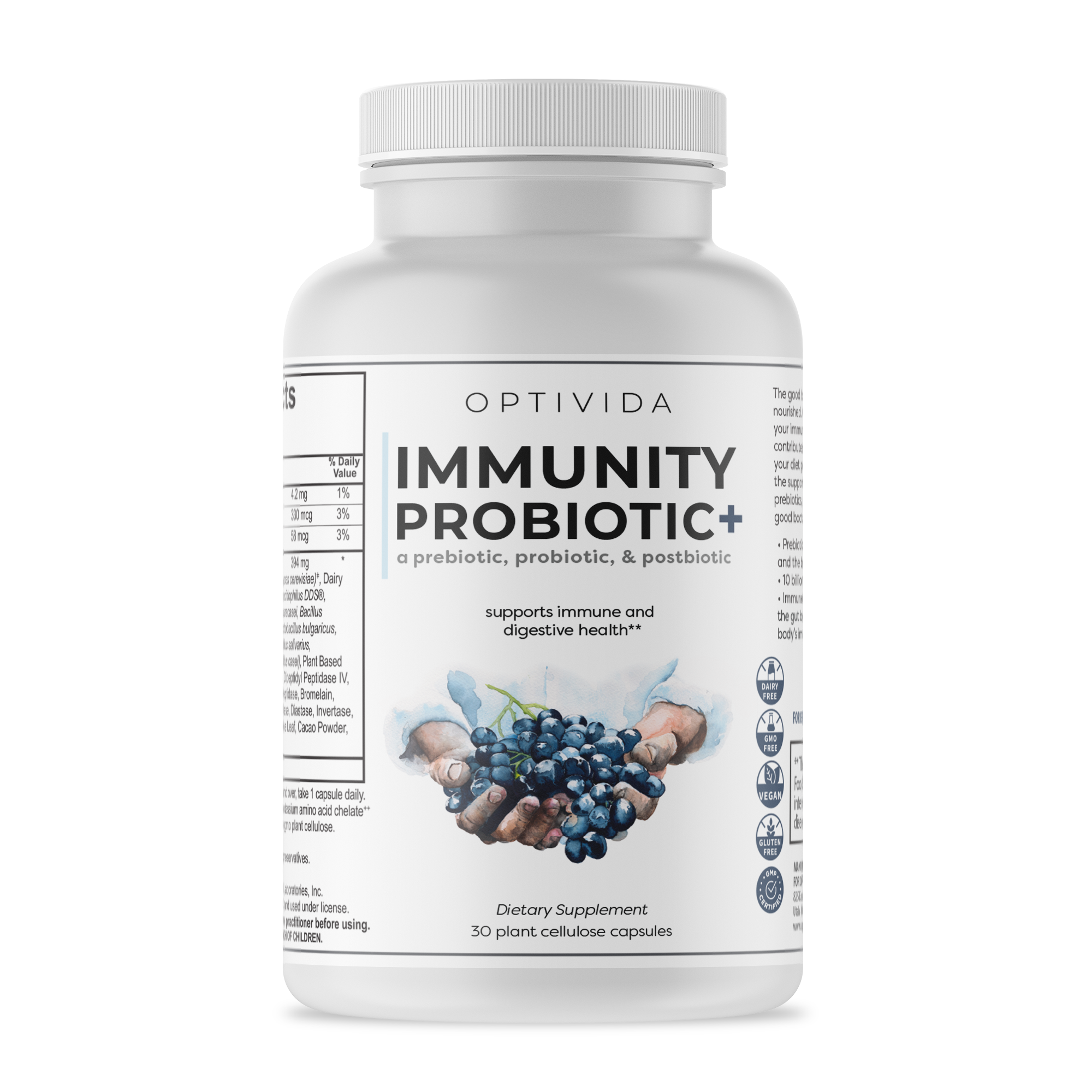 Immunity Probiotic + – My Optivida