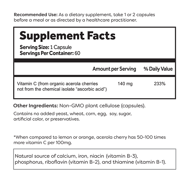 Vitamin C – My Optivida